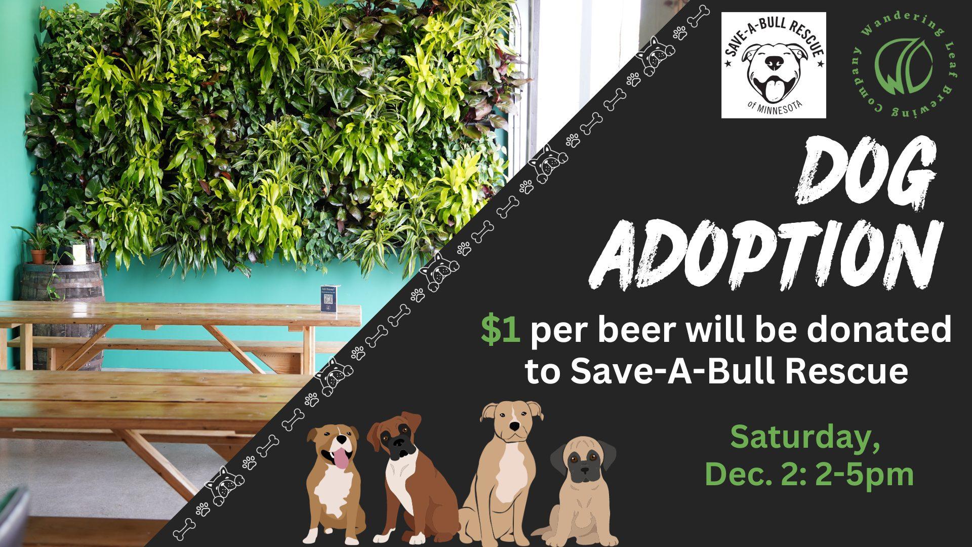 Save-A-Bull Adoption at Wandering Leaf Brewing – Save-A-Bull Rescue